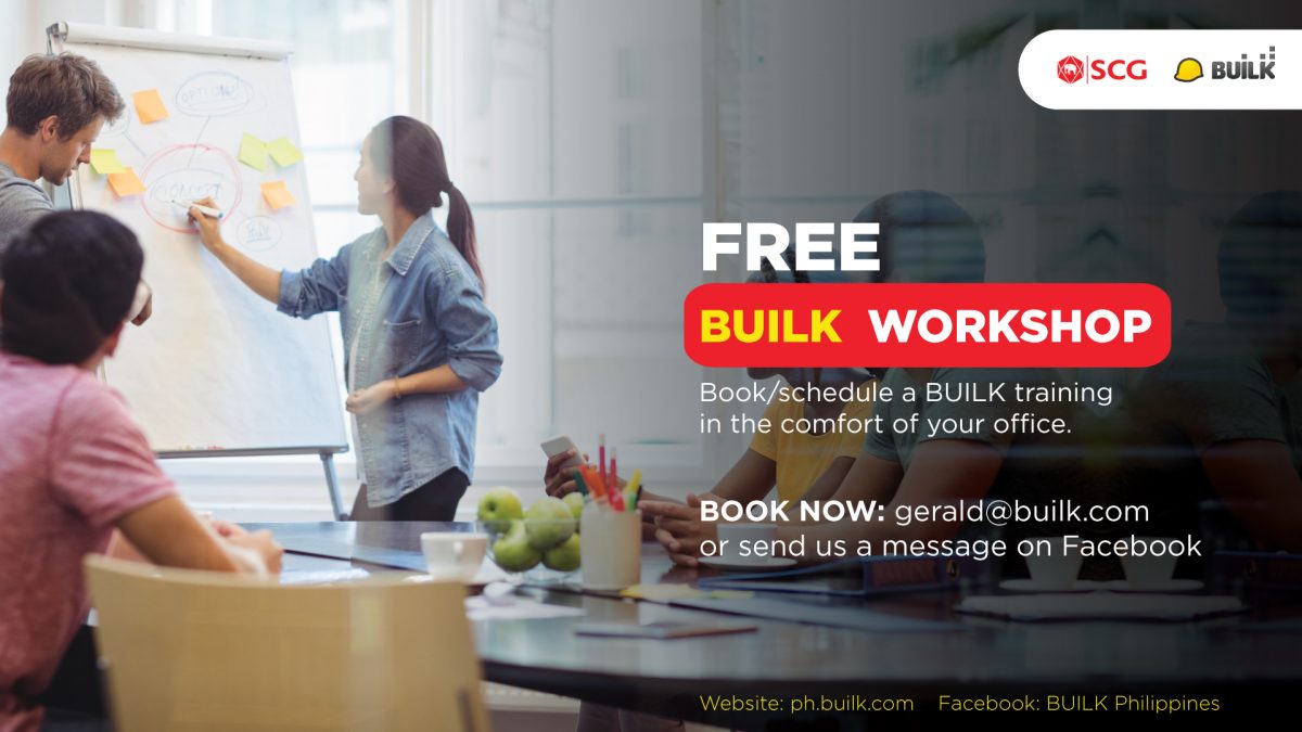 Free BUILK workshop at your office! - BUILK Philippines